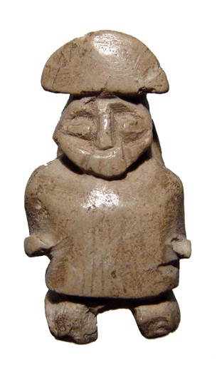 Lambayeque Steatite Maize Deity From Peru
