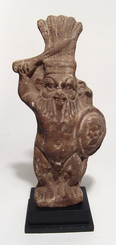 Egyptian Terracotta Figure of the God Bes - Oct 10, 2013 | Artemis ...