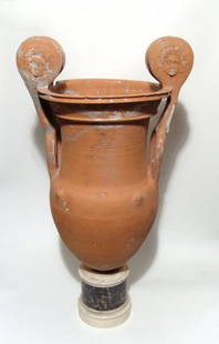 Ancient Greek Volute Krater Attributed To The White Saccos Painter