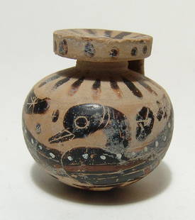 Corinthian Aryballos, C.500 Bc