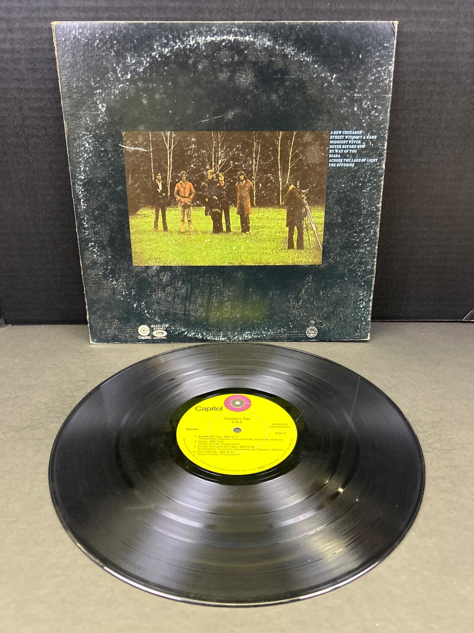 Src 'traveler's Tale' Vinyl Record Album, Capitol St-419, 1970 Auction