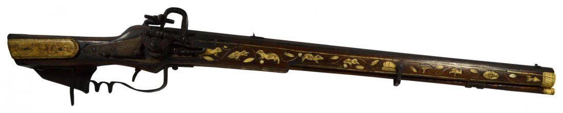 Gun, 16th or 17th Century Wheelock, Inlaid - Feb 17, 2013 | LOUIS J ...