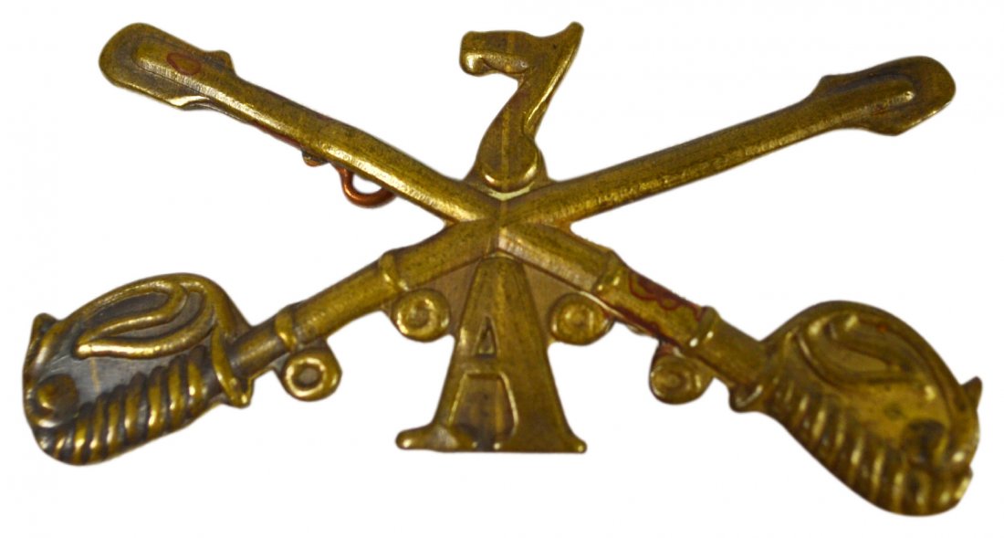 Hat Insignia, Civil War, 7th Cavalry - Feb 17, 2013 | LOUIS J. DIANNI ...