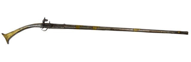 Albanian Miquelet Lock Musket, Fishtail, 18th C. - Feb 16, 2014 | LOUIS ...