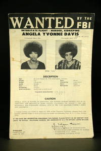 Poster, FBI Wanted Poster for Angela Davis, c1970 - Feb 15, 2015 ...