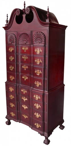 Block Front Chest On Chest, Two Part, Centennial