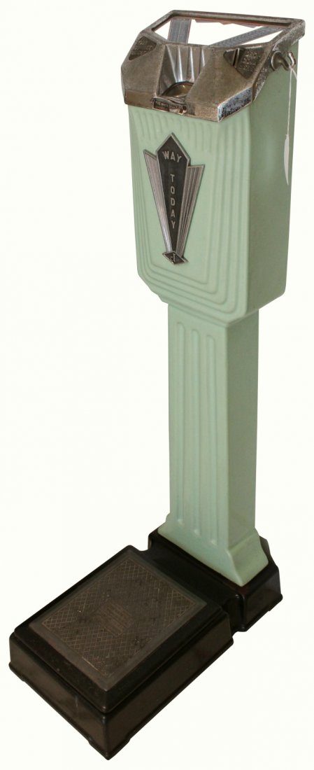 Coin Operated Scale, O.D.Jennings, C.1930