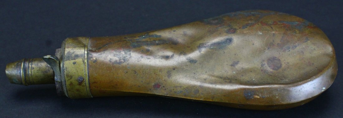 Sykes Powder Flask, 19th c.