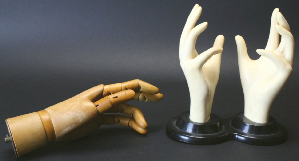 (3) Jewelry Hand Displays, and Glove Display - May 22, 2016 | LOUIS J ...