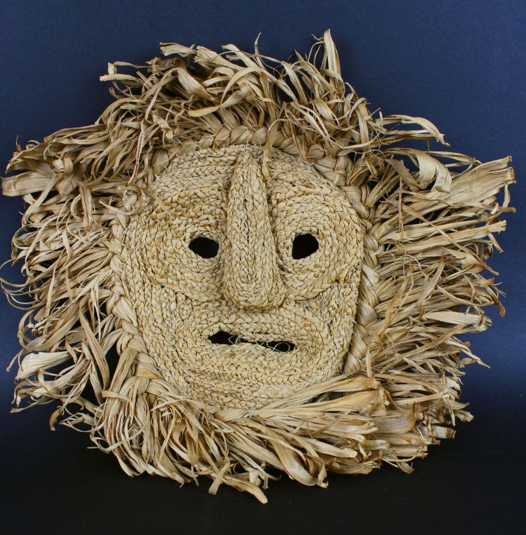 Corn Husk Mask, 20th C.