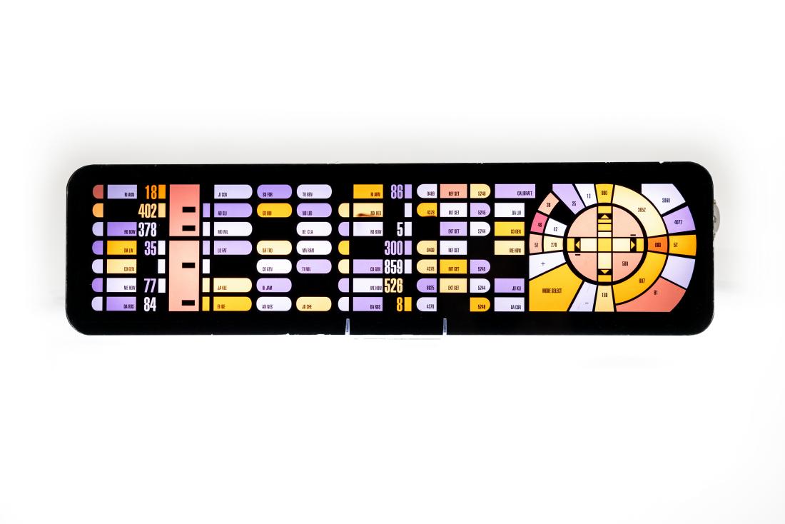 Captain Janeway ready room LCARS panel - Aug 18, 2019 | Propworx in GA