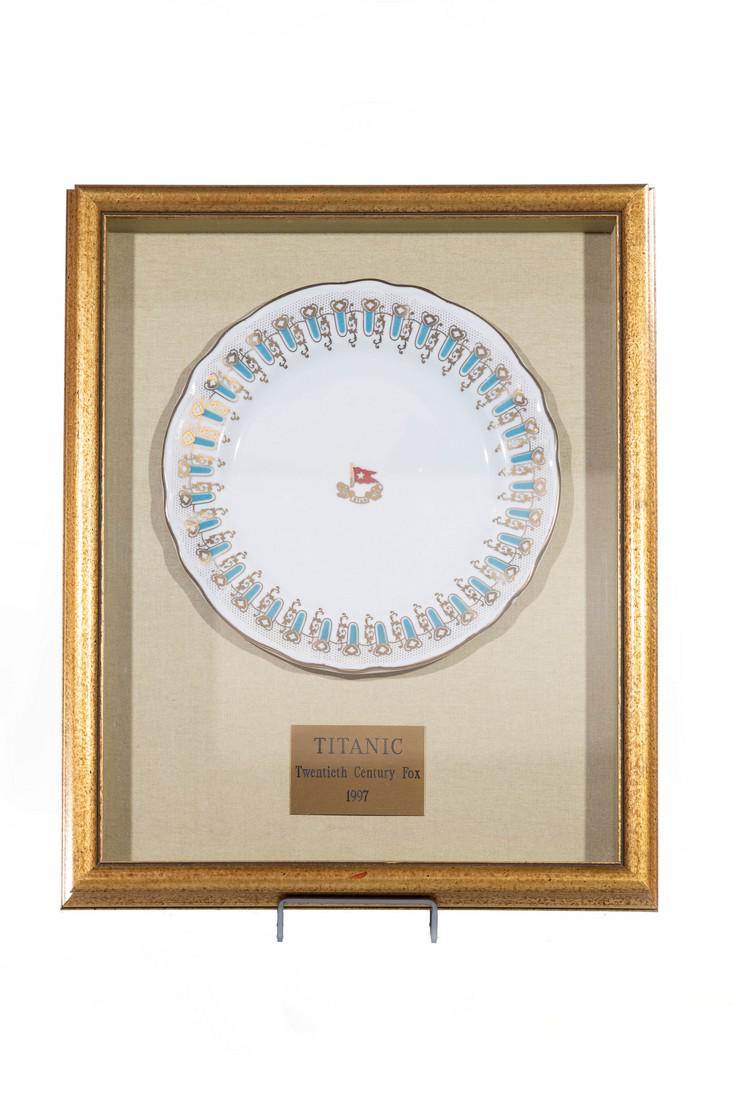 Titanic First Class Dinner Plate - Aug 18, 2019 | Propworx in GA
