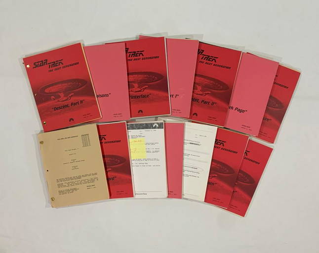 Star Trek The Next Generation Season Seven Script Lot