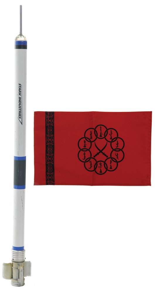 163: Stark Industries Missile and Ten Rings Flag