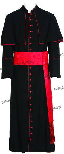 Cardinal Glick's Red And Black Robes