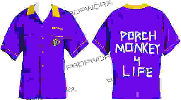 Randal's "porch Monkey 4 Life" Shirt