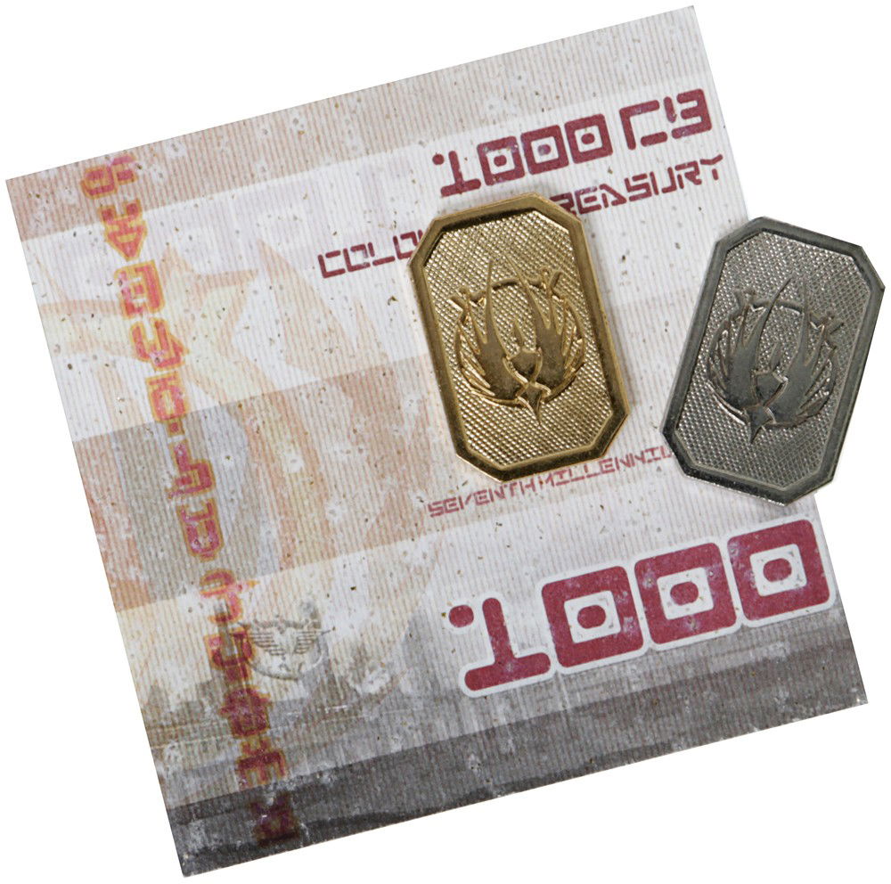 100: Battlestar Galactica Set of Metal & Paper Cubits