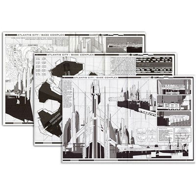 121: Stargate Atlantis City Schematics