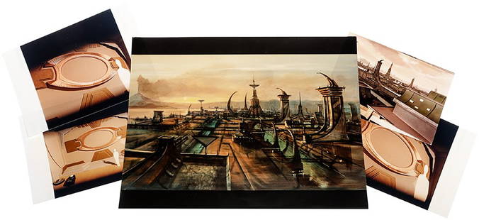 Star Trek: Ds9 Cardassian View Screen Production Set