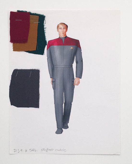 Star Trek: Ds9 Starfleet Cadet Concept Illustrations
