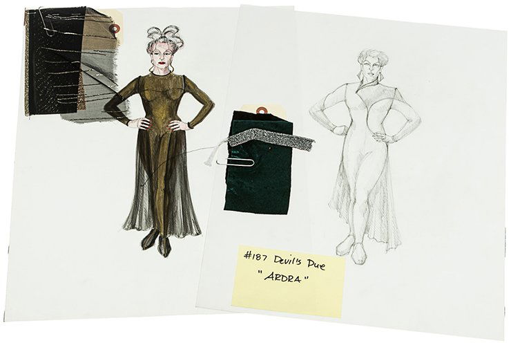 Star Trek: TNG Ardra "Devil's Due" Original Concept Art