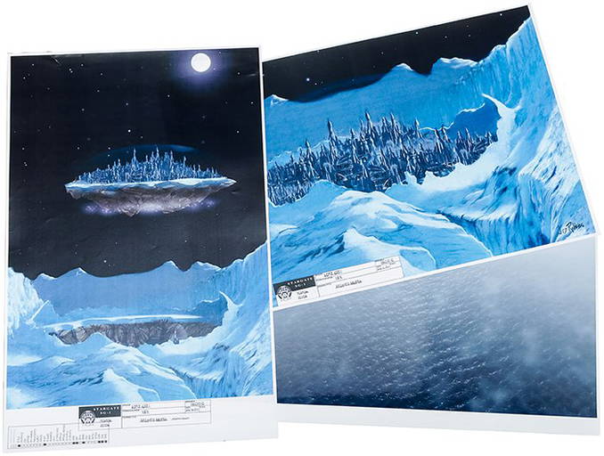 Stargate Atlantis "Atlantis" City Original Concept Art - Nov 26, 2016 ...