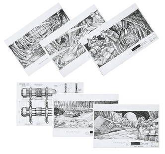Stargate Sg 1 X 303 Set Original Blueprints