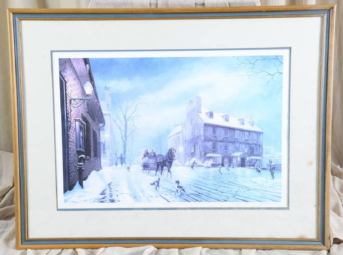 H. T. Becker The Tavern Print Limited Edition