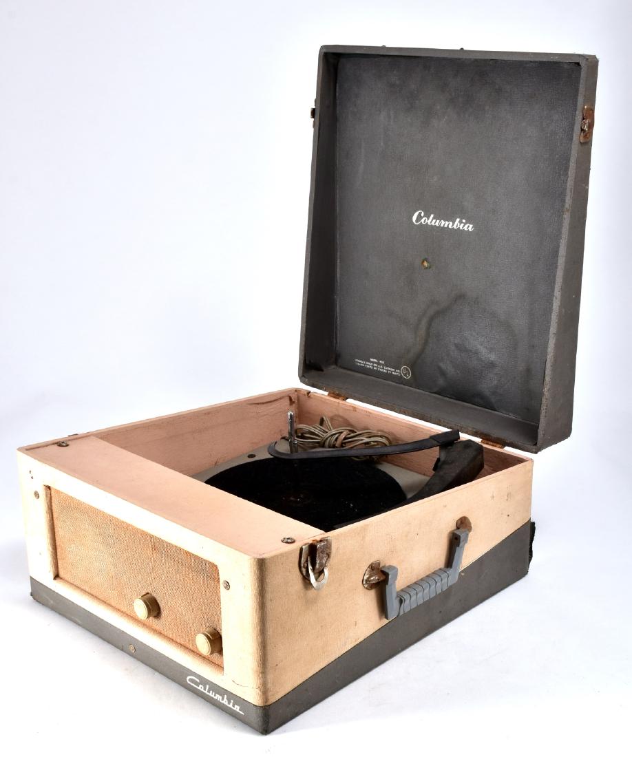 Columbia Record Player Built in Case Model 416