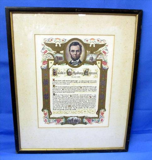 Rosen Gettysburg Address Print - Nov 23, 2013 | Specialists of the ...