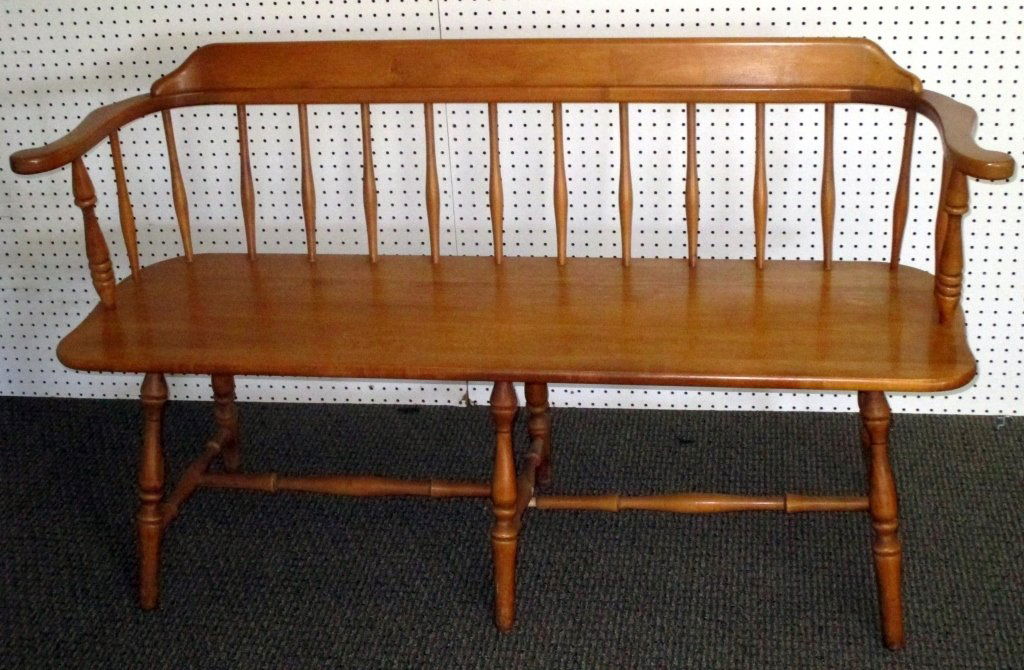 Maple Spindle Bench - Jun 28, 2014 | Specialists of the South, Inc. in FL