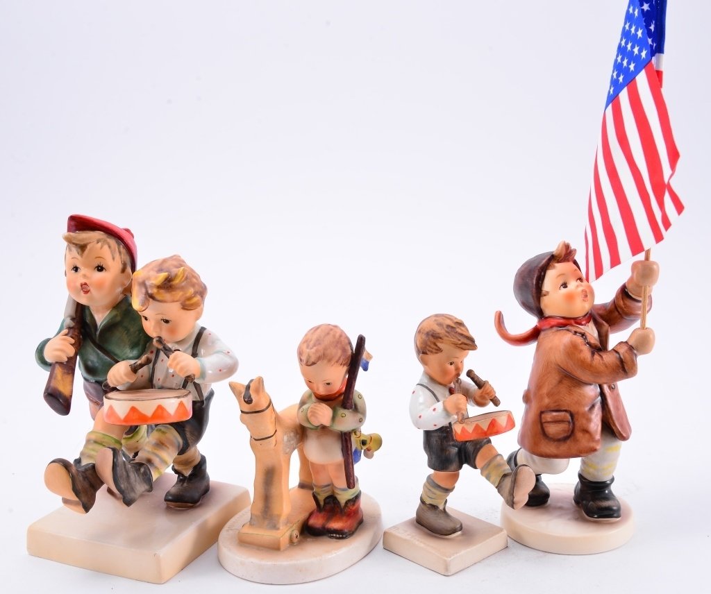 4 Military Theme Hummels