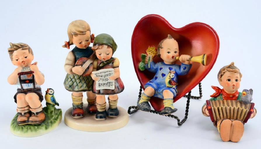 Four Musical Hummels