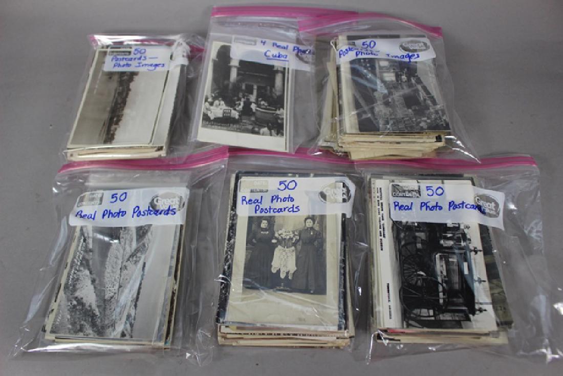 Real-photo postcard of lynching