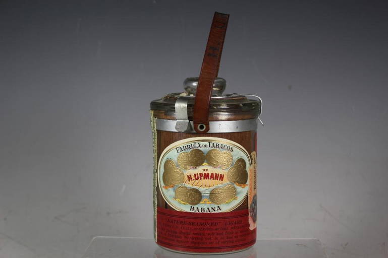 H. Upmann 50 Cigar Glass Humidor Jar