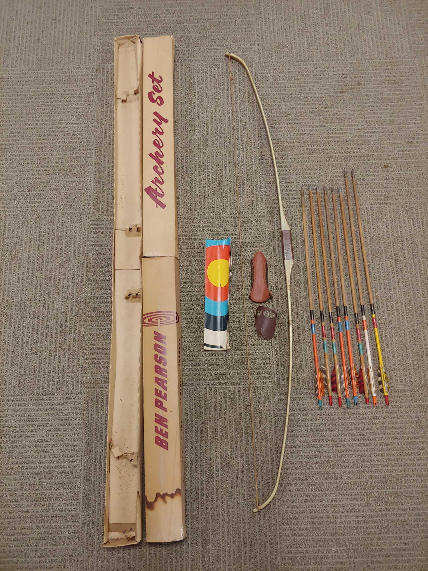 1950s Ben Pearson Archery Set