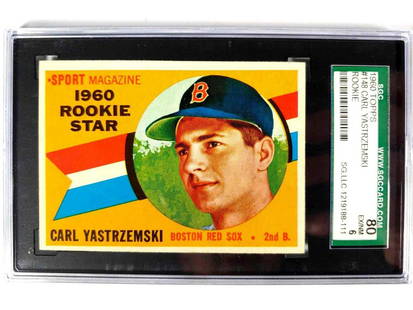 1960 Topps Carl Yastrzemski #148 Rookie Hof