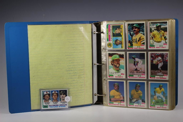 1982 Topps Baseball Card Set W (2) Ripken Rookies