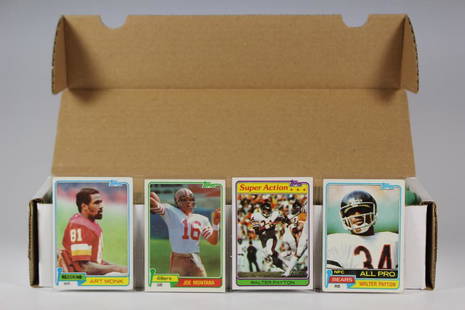 1981 Football Items Set