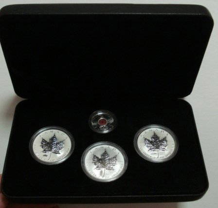 2004 2005 Canadian Legacy Of Liberty Coin Set