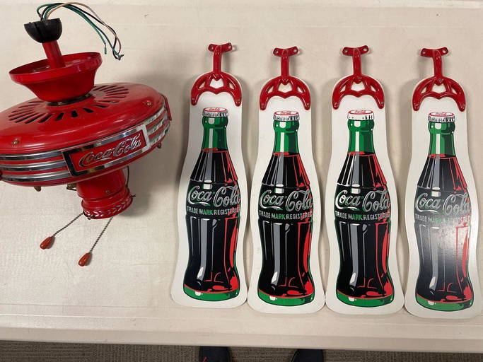 Coca Cola Ceiling Fan 1997
