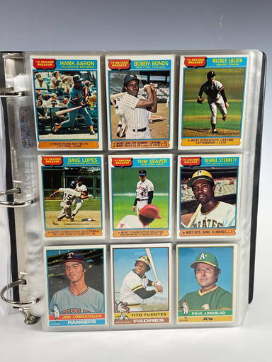 1976 Topps Baseball Card Complete Set