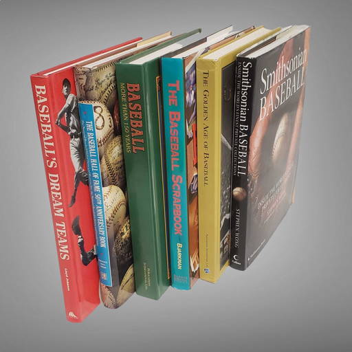 (6) BASEBALL RELATED COFFEE TABLE BOOKS from FELLER - Mar 25, 2022 ...
