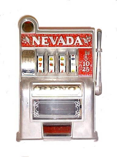 Vintage 1950s Nevada Home Model Slot Machine