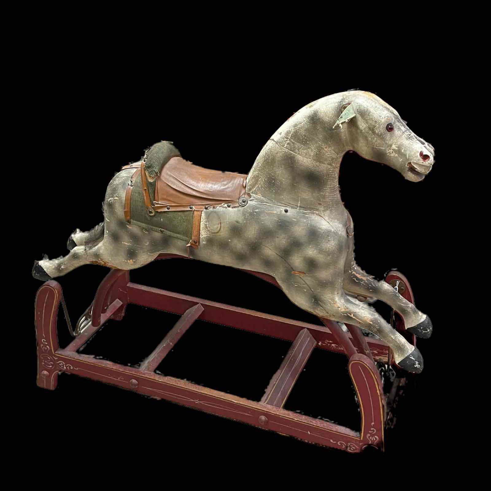 Whitney Reed Antique Glider Rocking Horse