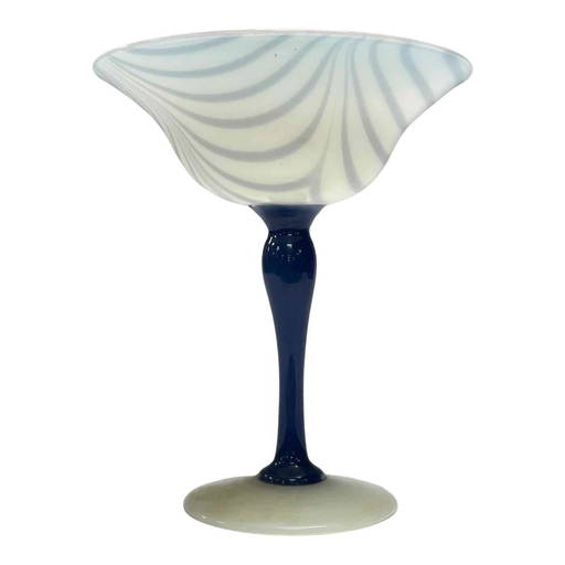 Opec Pulled Feather Art Glass Compote (#0020) on May 26, 2022 | Premier ...