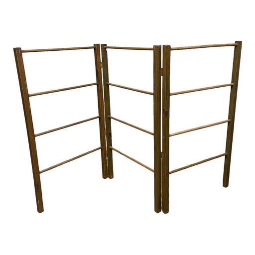 Tri Fold 9 Rung Country Pine Quilt / Dry Rack