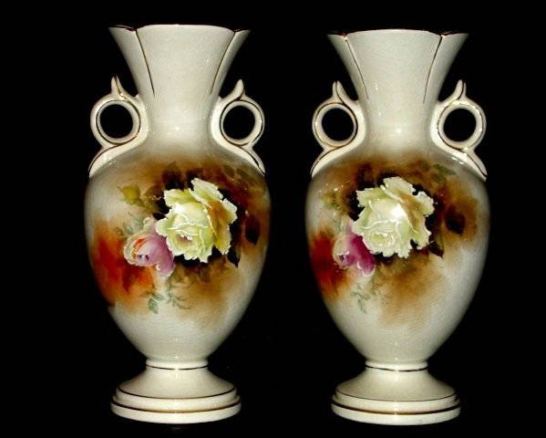 Royal Fenton Ware Staffordshire England Vases
