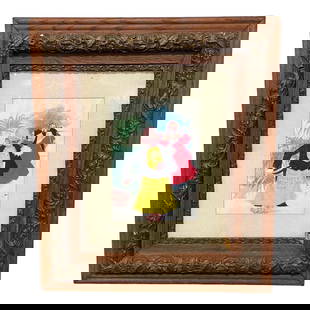 Richard Outcault Raw Wood Bust Of The Yellow Kid Auction