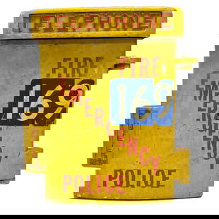Telephone Police / Fire Emergency Call Box